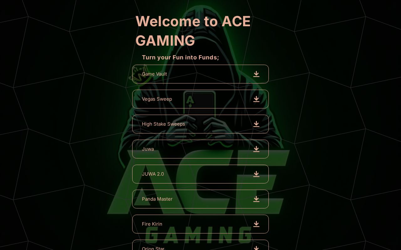 Ace gaming